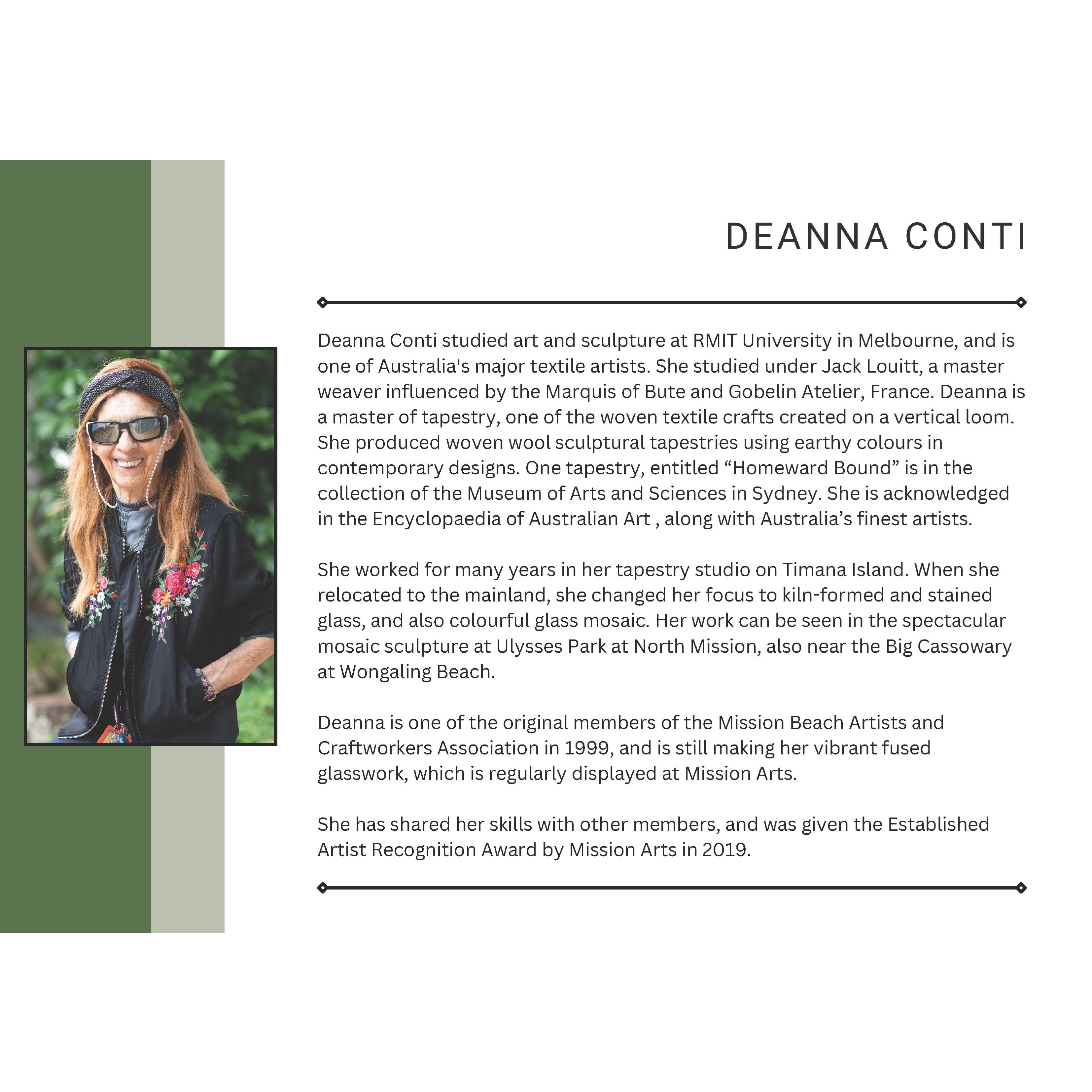 Deanna Conti | Mission Arts